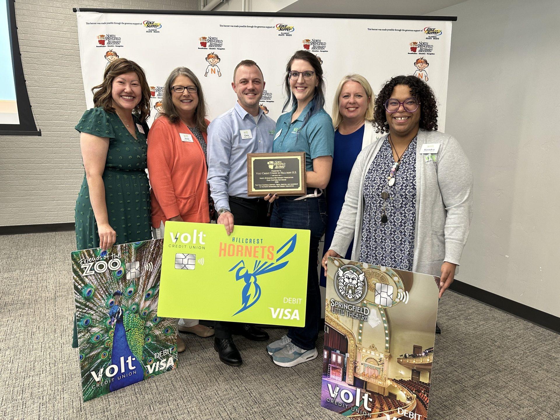 Volt Credit Union Shines Bright with the North Springfield Betterment ...